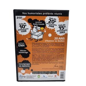 Media | 2 Ans Cole Nationale De Lhumour Dvd Humour Qubcois Canadian Fr ...